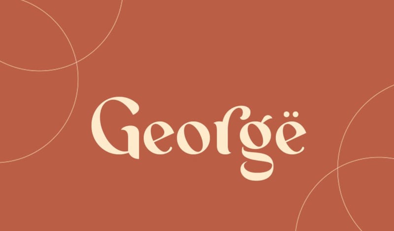 George – Classic Serif Typeface – Master Script