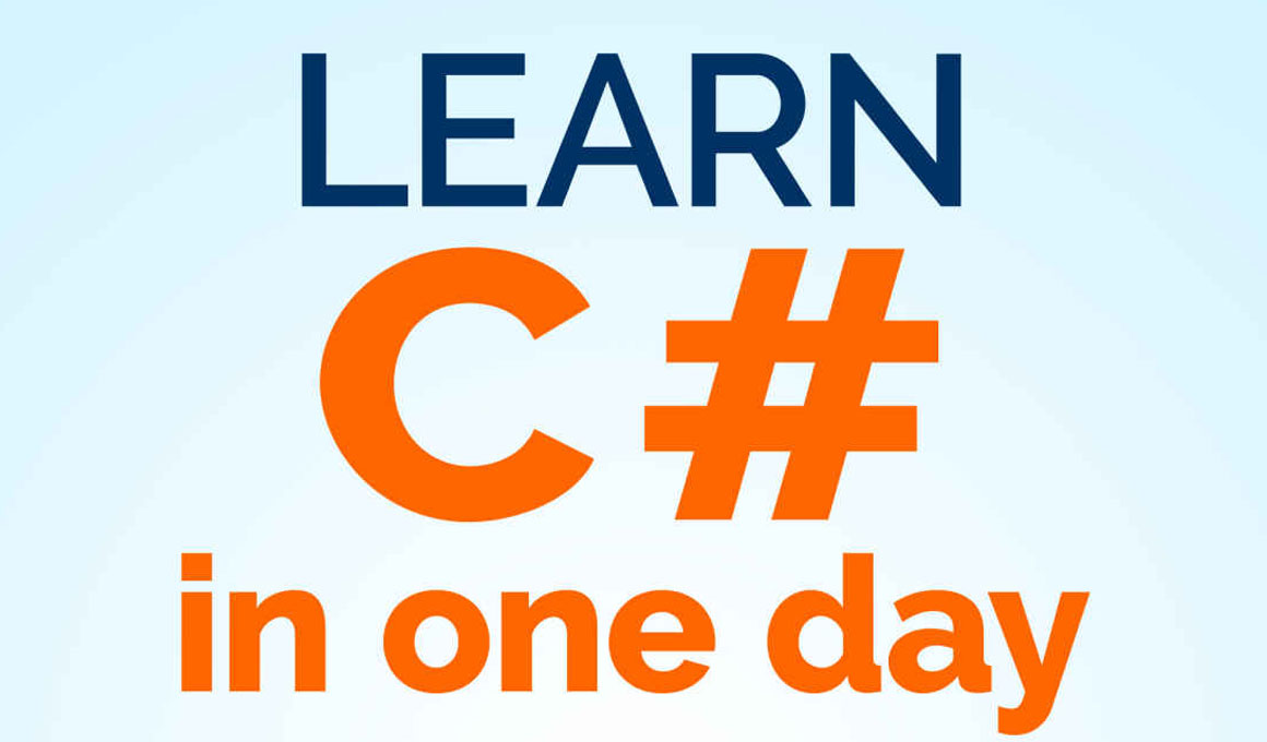 Learn C# in One Day and Learn It Well - Master Script